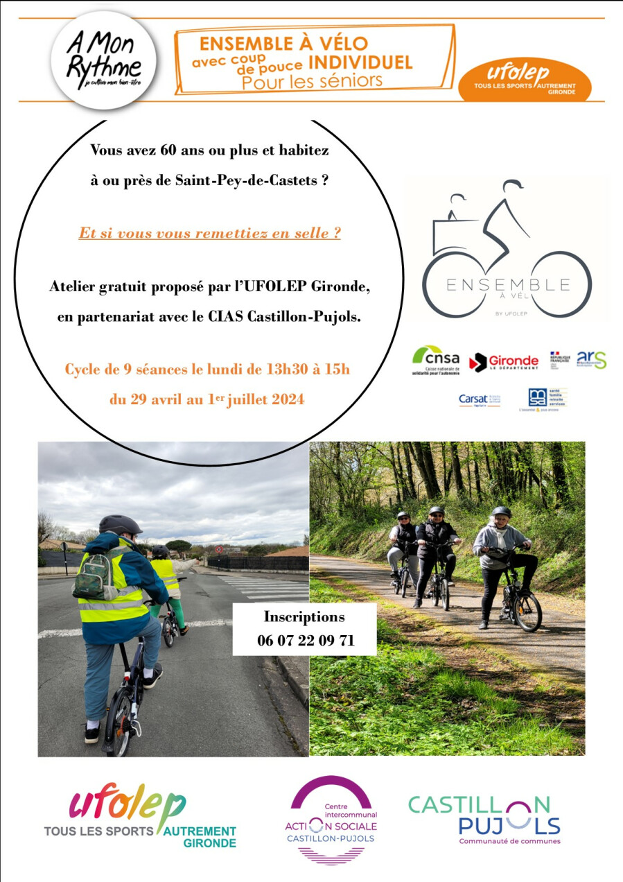 UFOLEP : Tous à vélo - Commune de Cabara